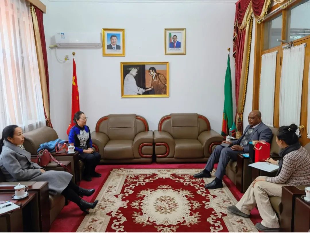 中非友好合作 恒济基金会再次走进赞比亚大使馆 - 北京恒济卫生管理发展基金会